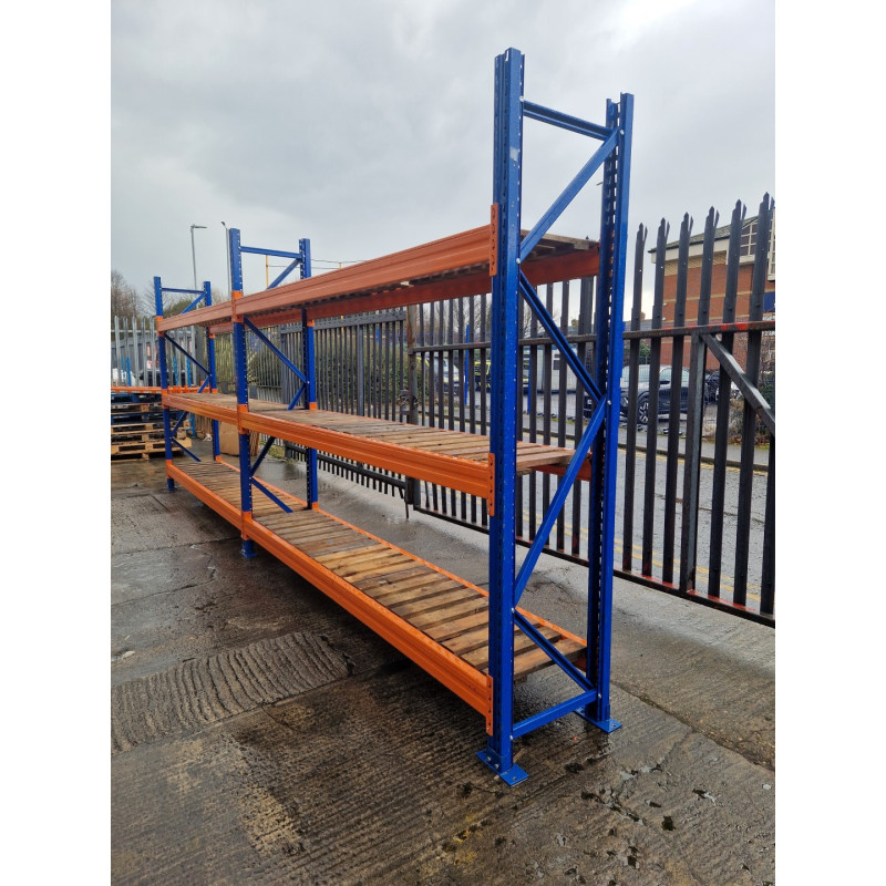 Stow 2 Bay Run 2500mm High with 3 levels.