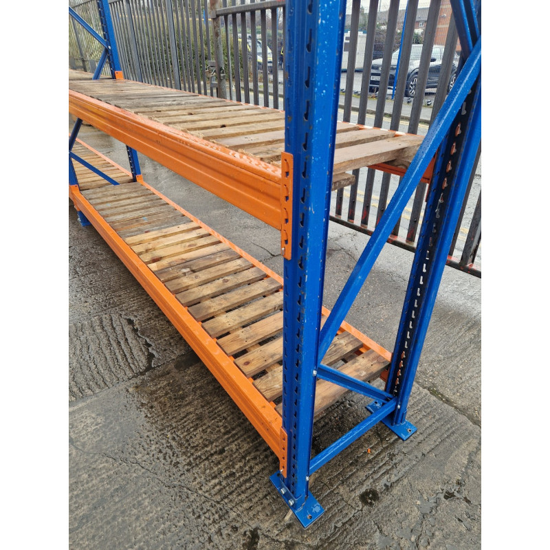 Stow 2 Bay Run 2500mm High with 4 levels.